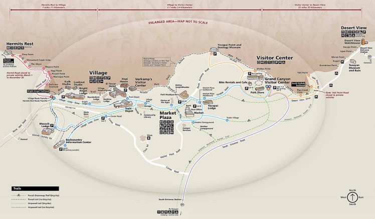 รวม 9 จุดชมวิวอลังการที่ Grand Canyon ฝั่ง South Rim – 2Baht Travel